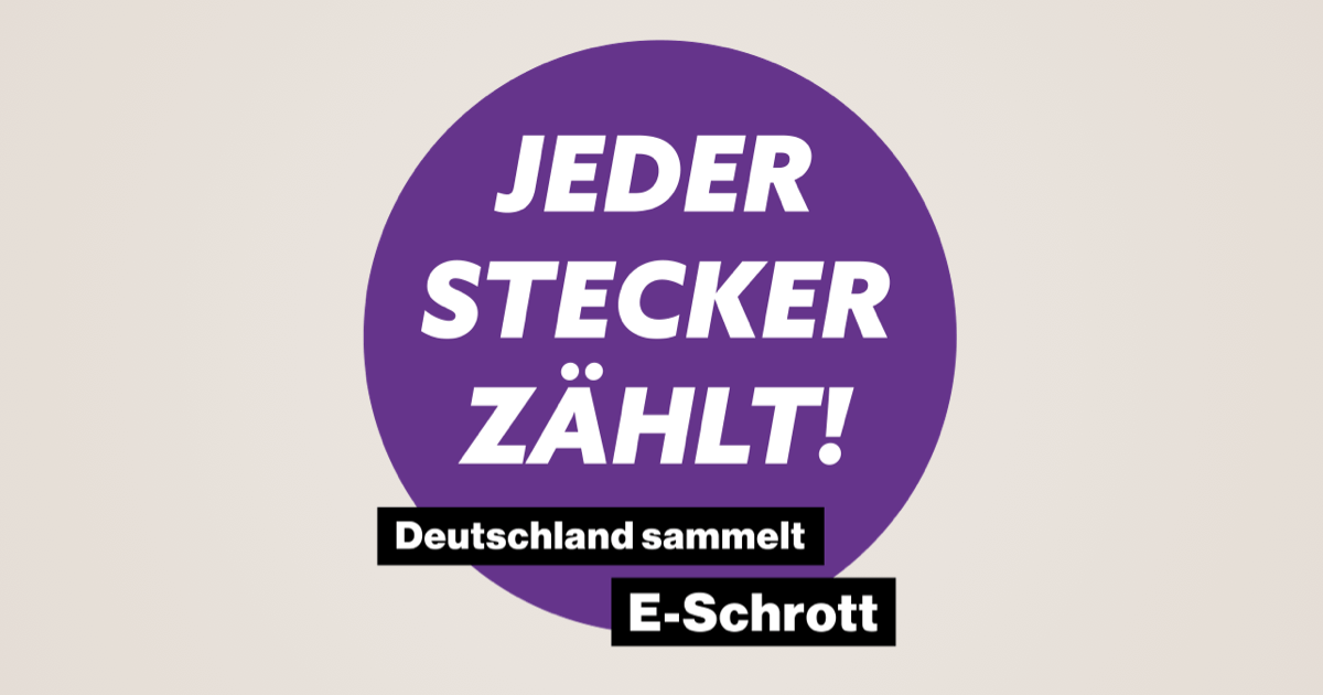 Jeder Stecker zählt!
